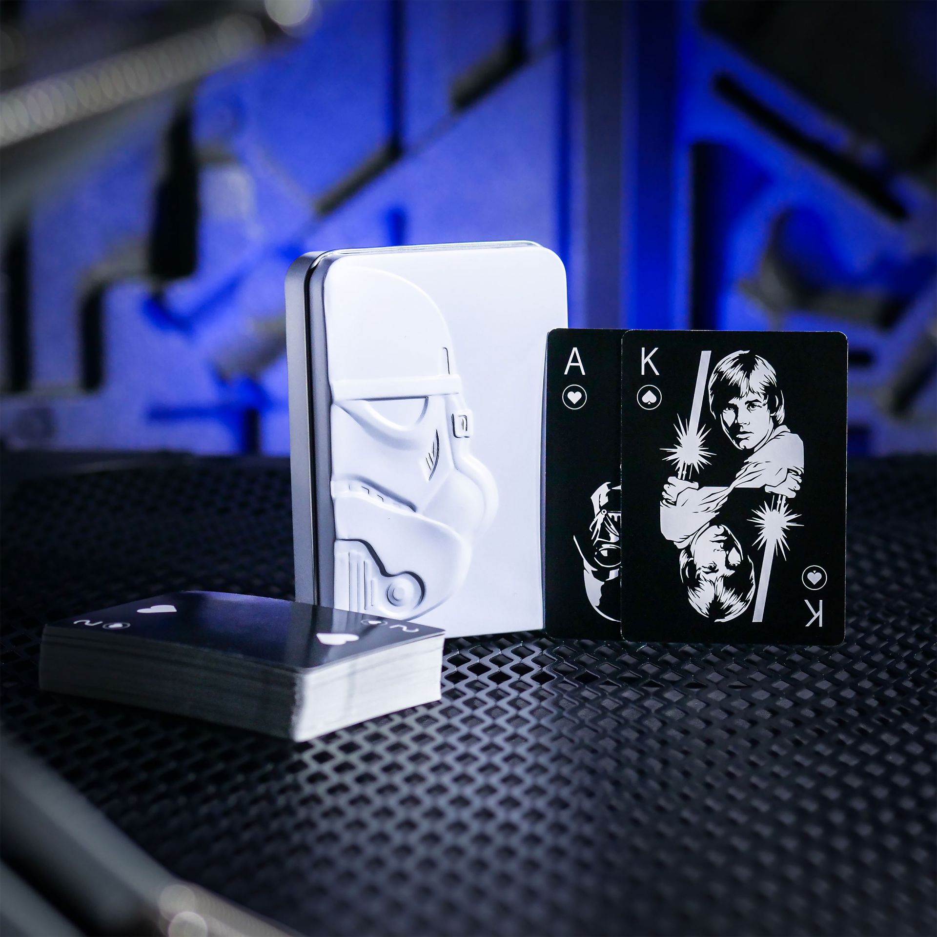 Star Wars - Stormtrooper Playing Cards in Metal Box | Elbenwald
