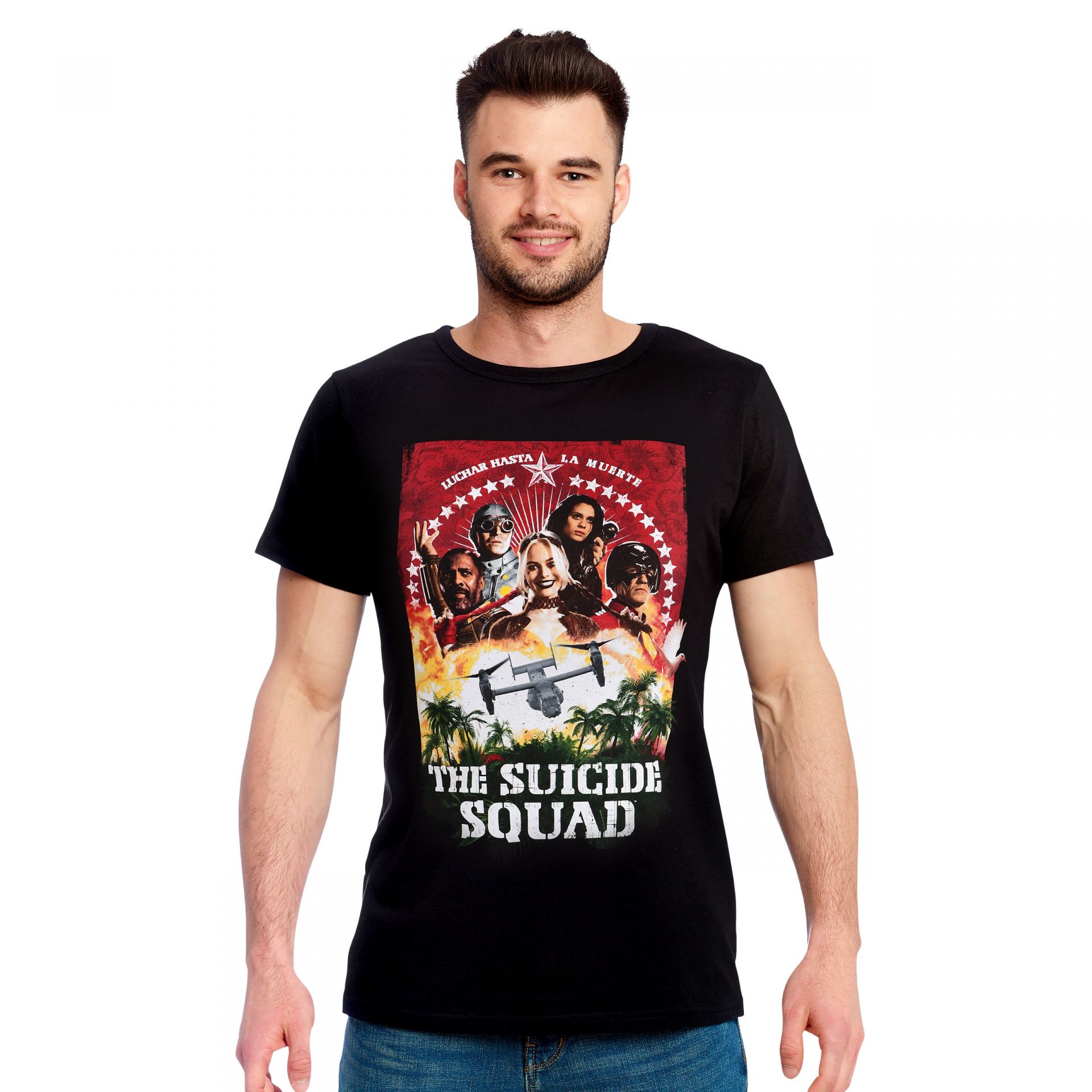 The Suicide Squad - Group Poster T-Shirt black | Elbenwald