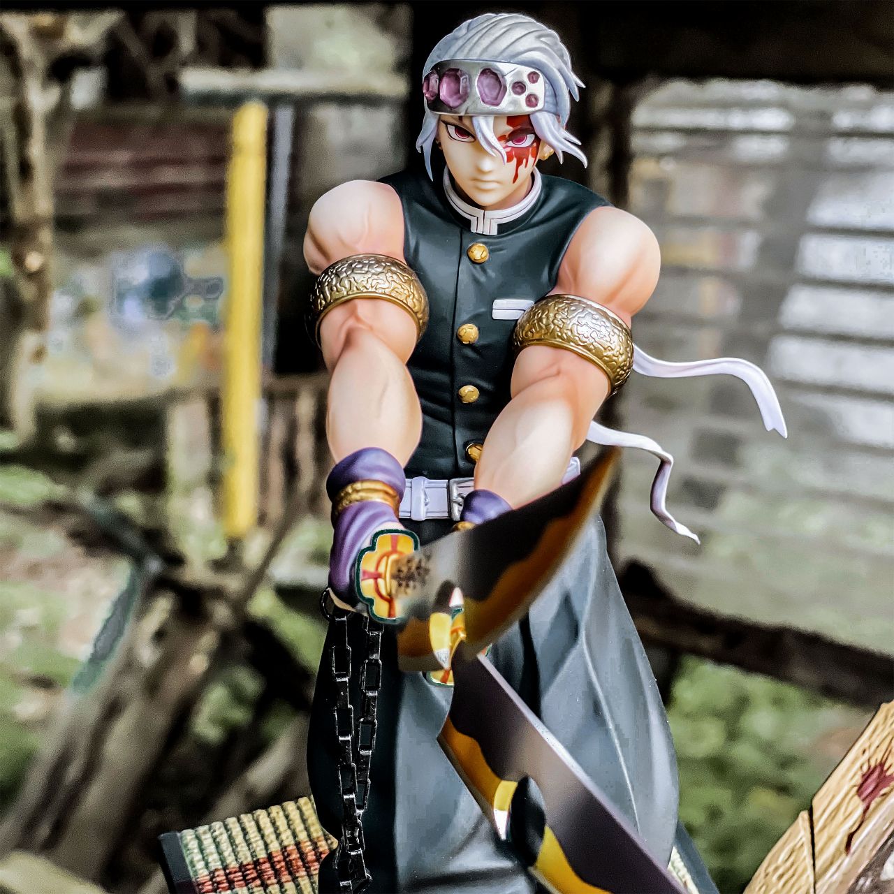 Tengen Uzui Statue 1:8 deluxe - Demon Slayer | Elbenwald