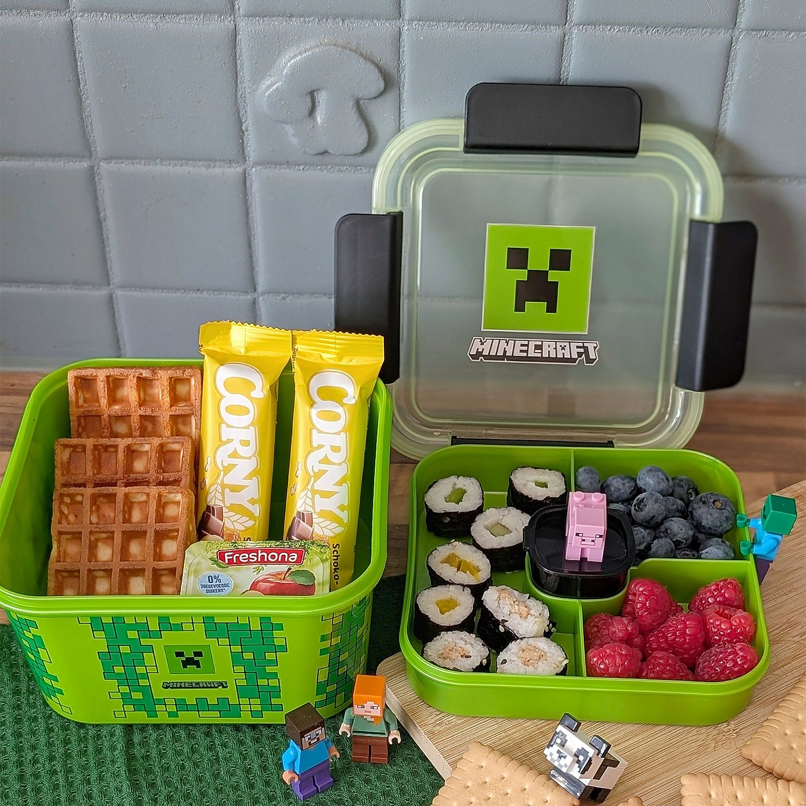 Minecraft - Creeper Bento Lunchbox | Elbenwald