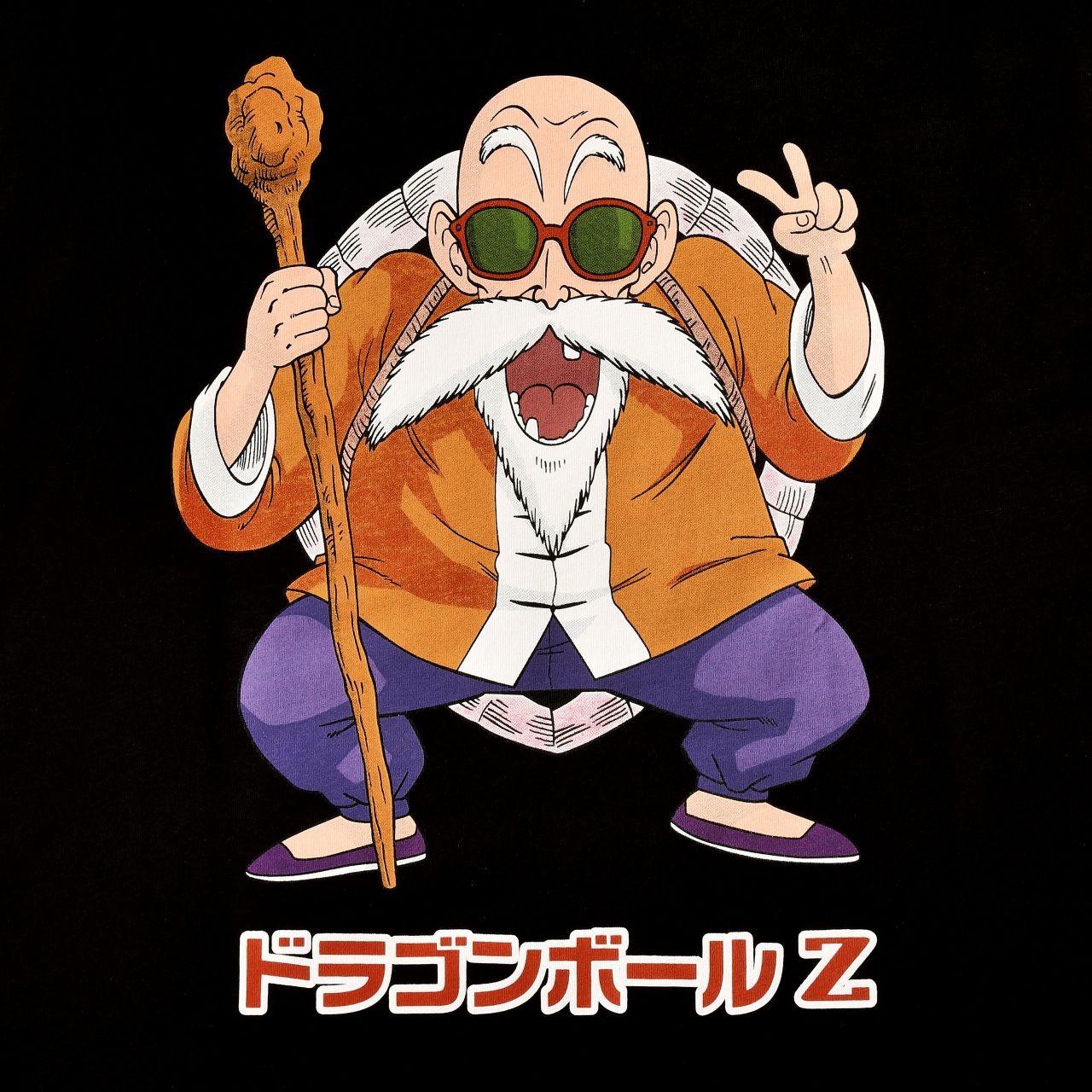 Dragon Ball Z - Muten Roshi T-Shirt Black | Elbenwald