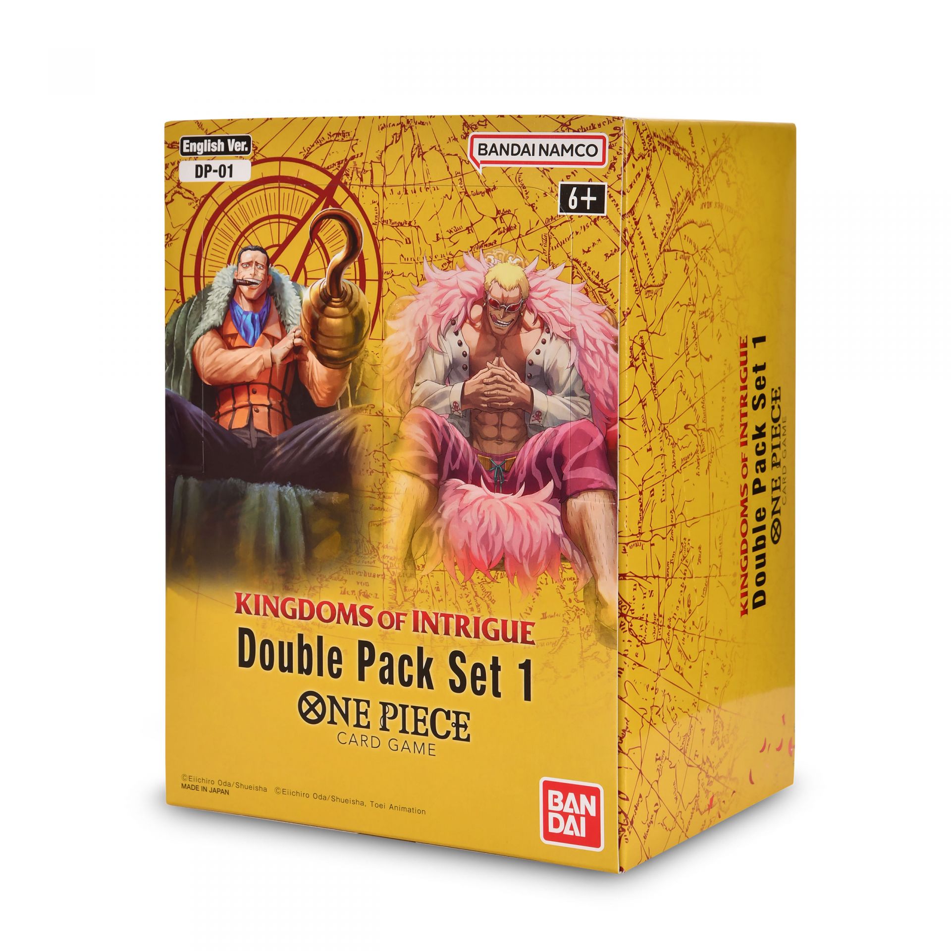 One Piece - Kingdoms of Intrigue Double Pack Set Vol.1 DP01 Booster ...