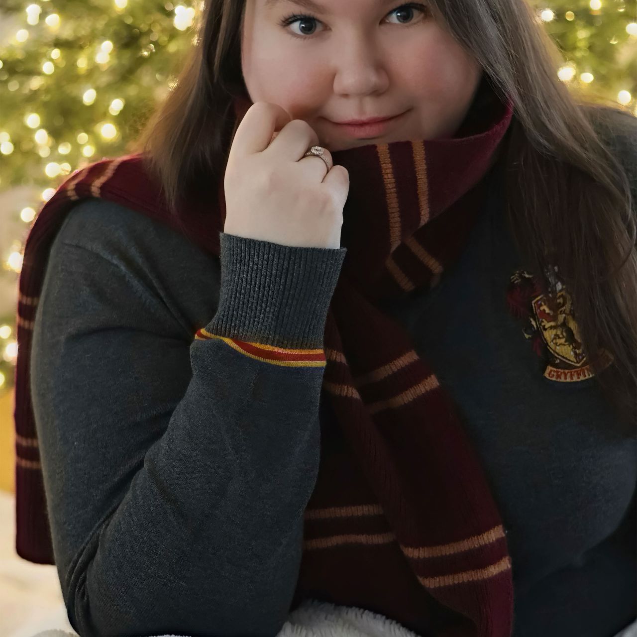 Harry Potter - Original Gryffindor Wool Scarf | Elbenwald
