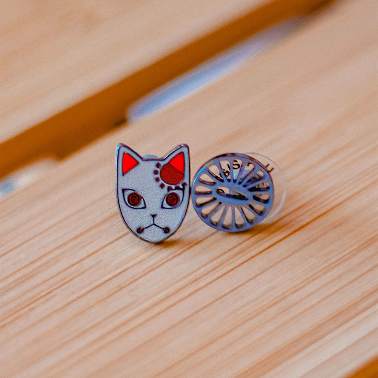 Demon Slayer - Symbols Earrings 4 Piece Set | Elbenwald