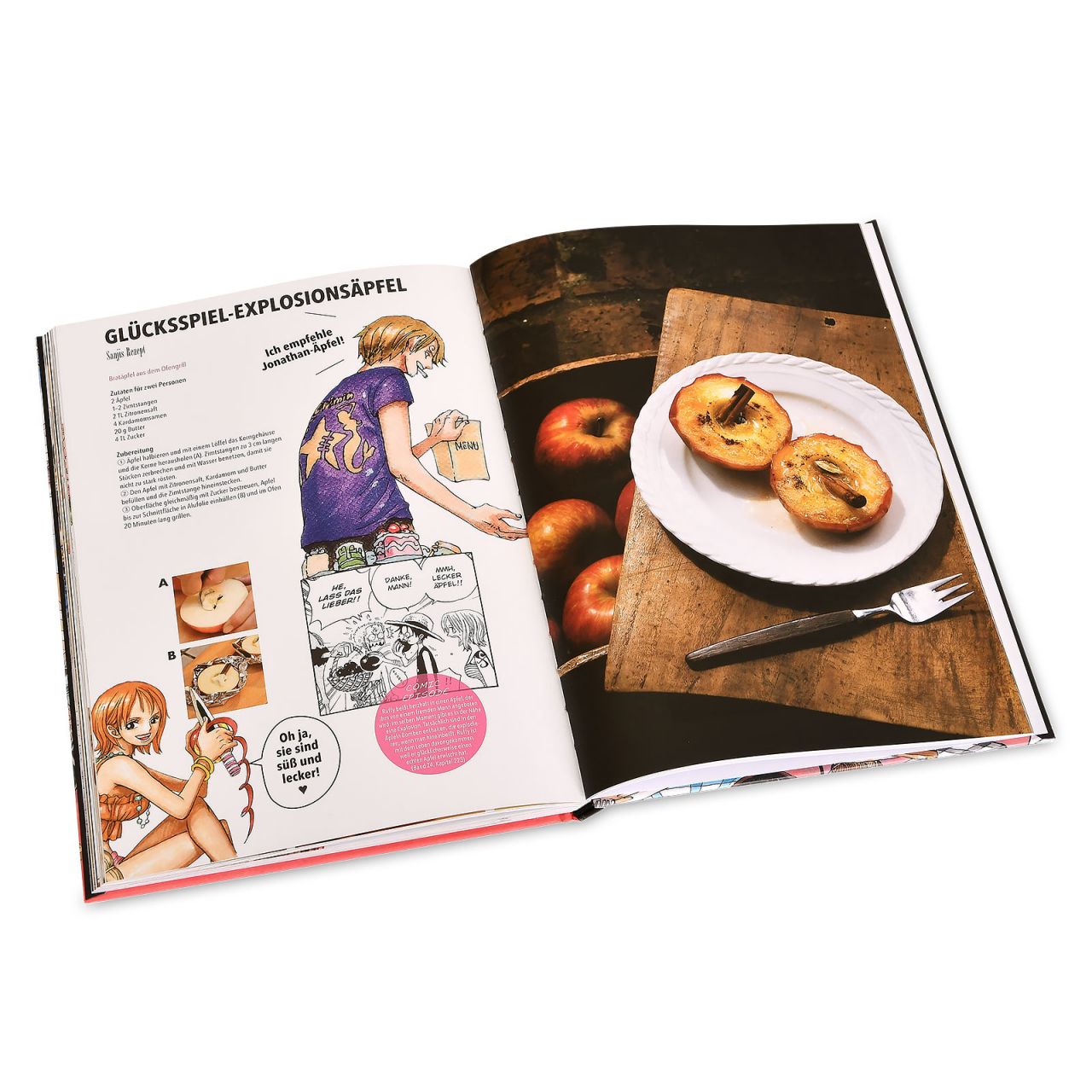 One Piece Cookbook - Sanji's Delicious Pirate Recipes | Elbenwald