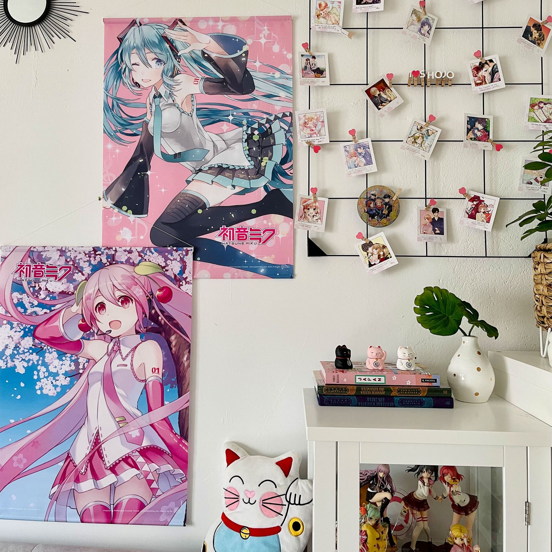 Hatsune Miku - Glitter Miku Wall Scroll | Elbenwald