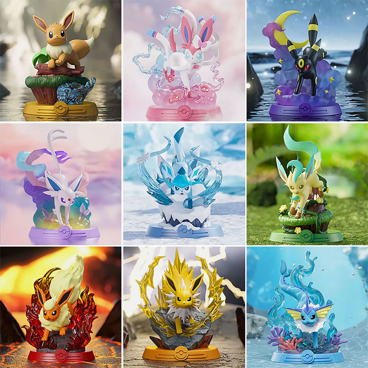 Pokemon - Eevee Evolution Mystery Figure | Elbenwald