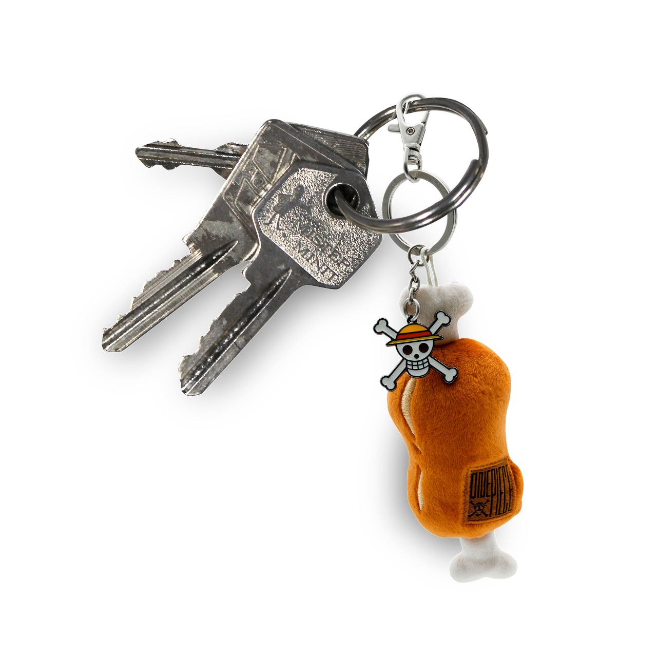 One Piece - Meat On A Bone Plush Keychain | Elbenwald