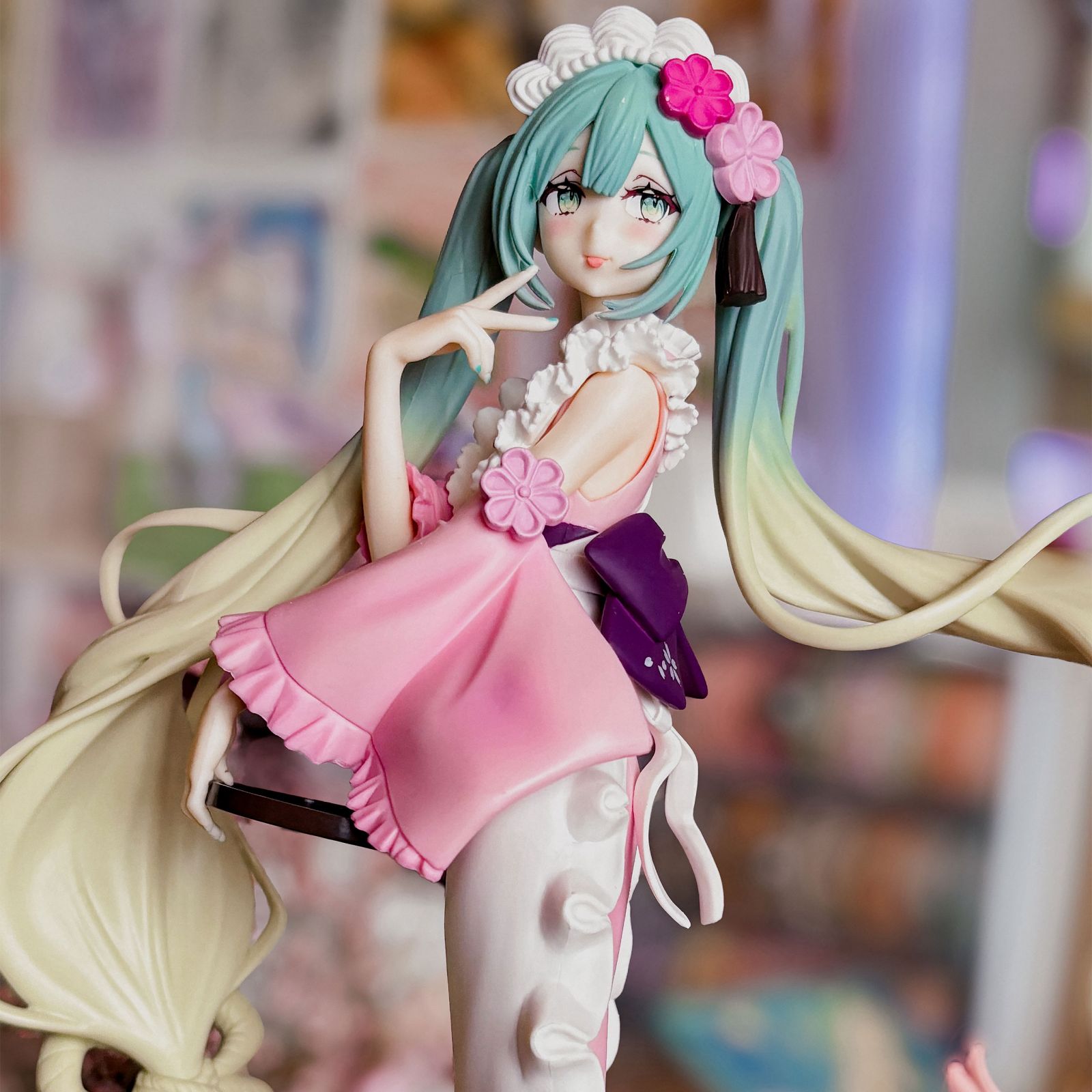 Hatsune Miku - Matcha Green Tea Parfait Cherry Blossom Version Figure ...