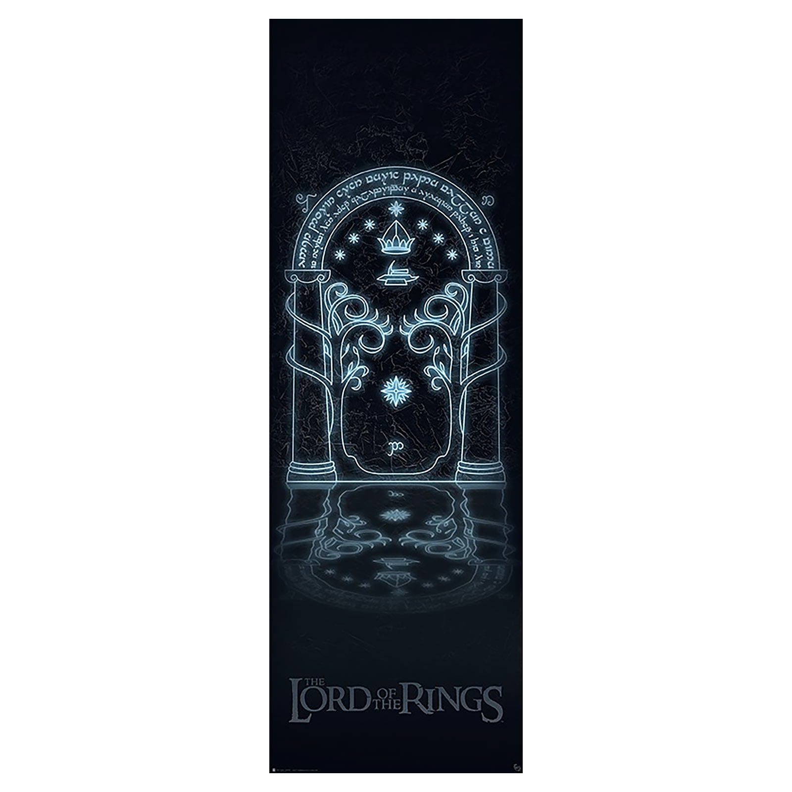 The Lord of the Rings - Doors of Durin door poster | Elbenwald