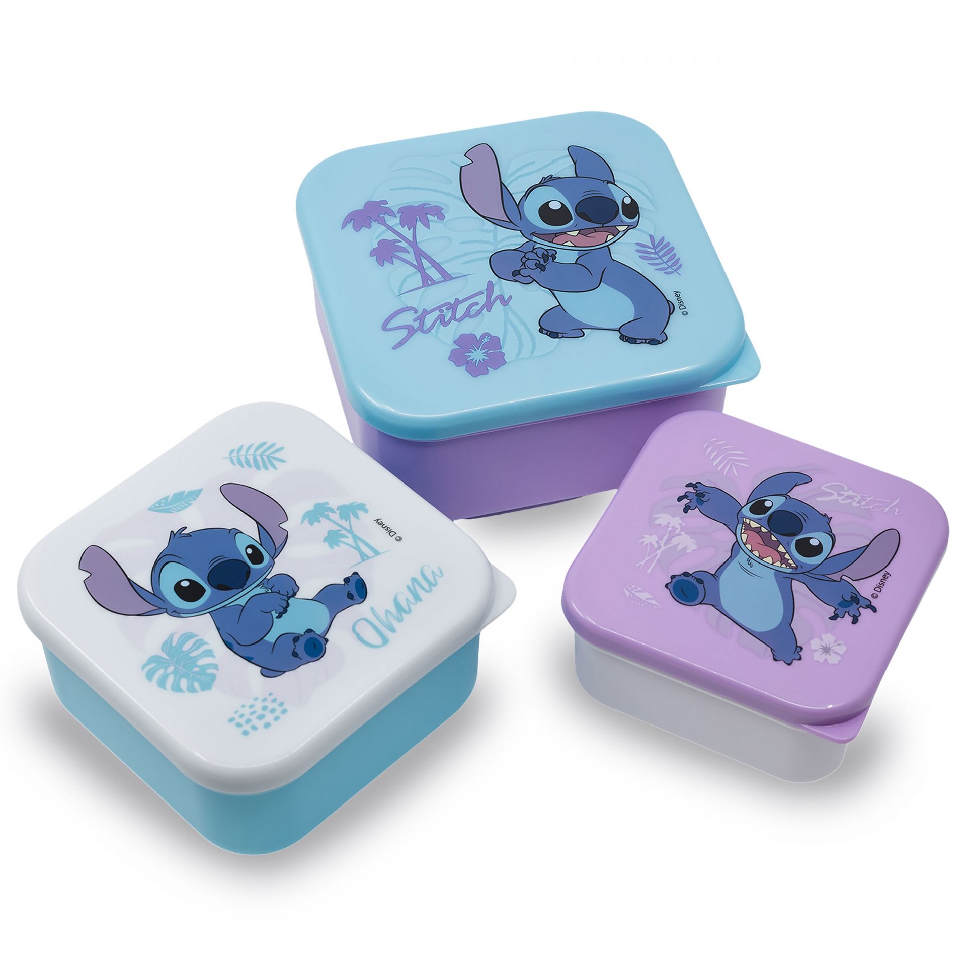 Stitch Lunchbox 3-piece set - Lilo & Stitch | Elbenwald