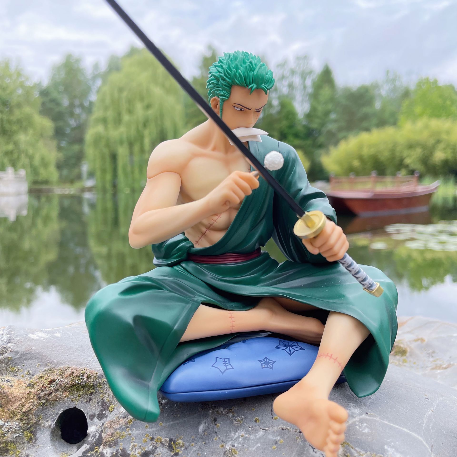 One Piece - Portrait of Pirates Roronoa Zoro Statue | Elbenwald