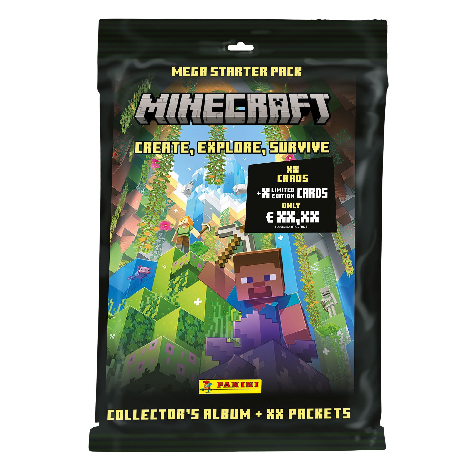 Minecraft - Trading Cards Starter Set | Elbenwald