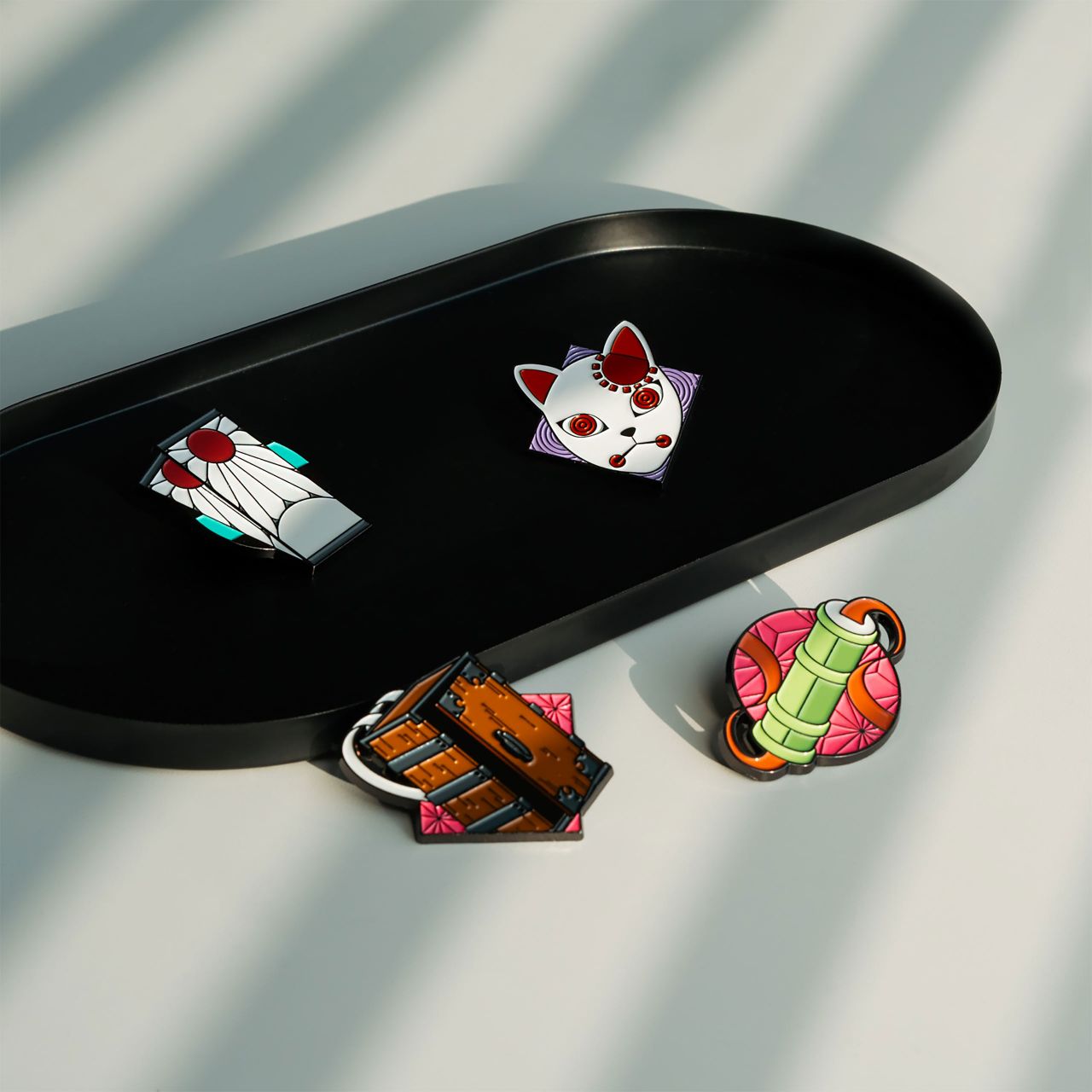 Demon Slayer - Symbol Pin 4-Piece Set | Elbenwald