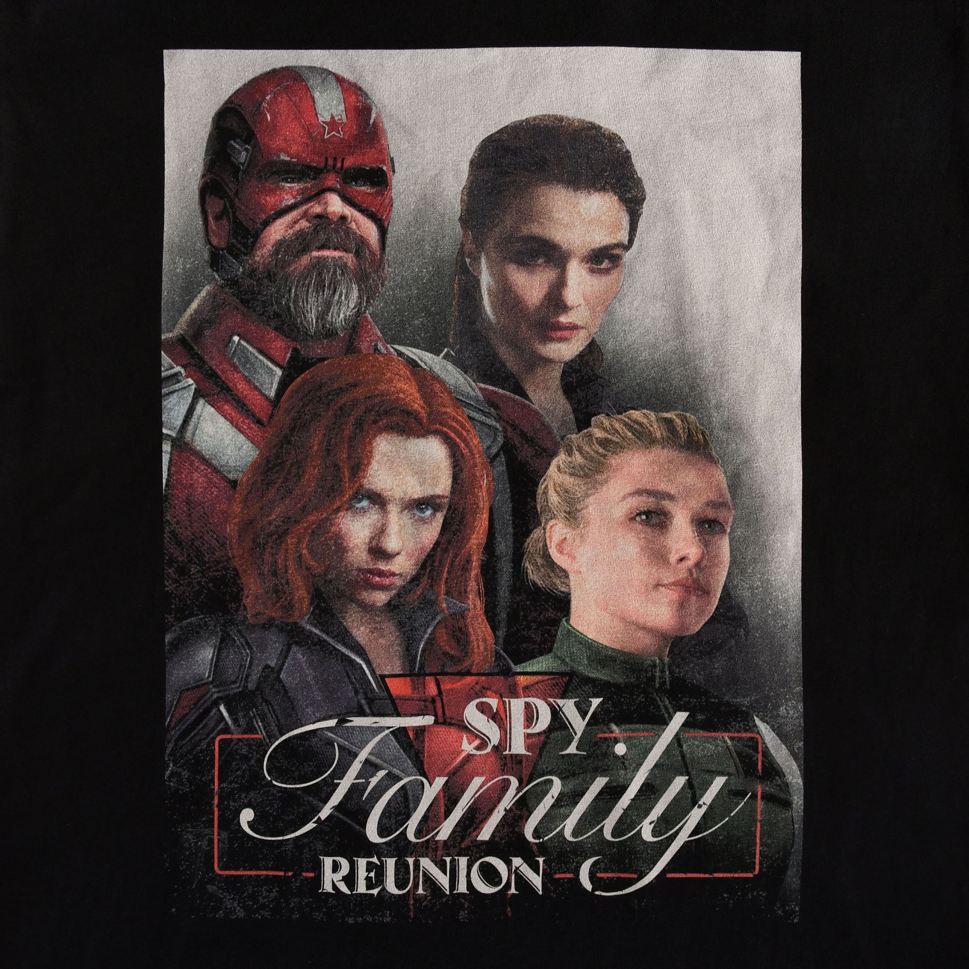 Black Widow - Camiseta negra de la reunión familiar de espías | Viuda ...