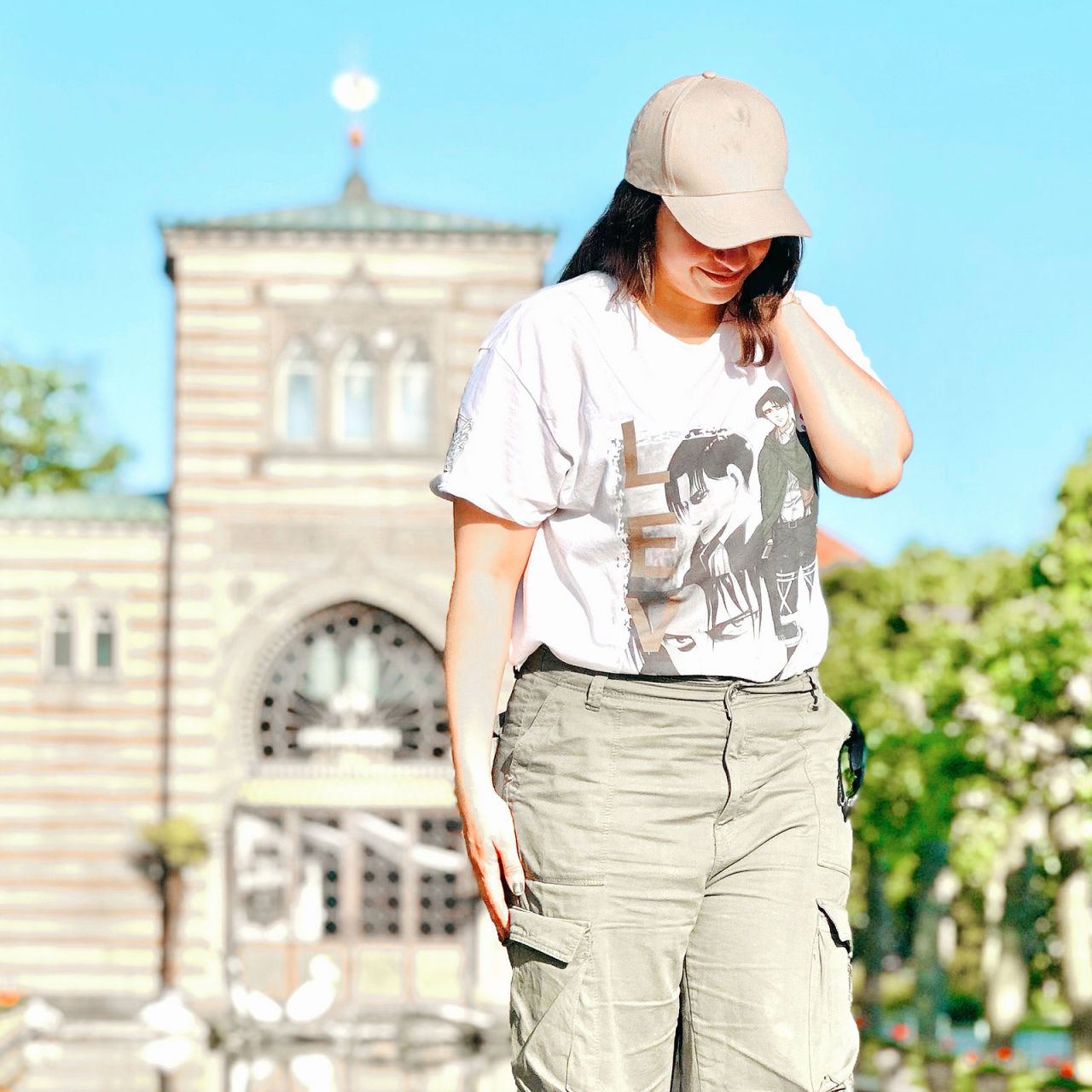 Attack on Titan - Levi Ackerman T-Shirt weiß | Elbenwald