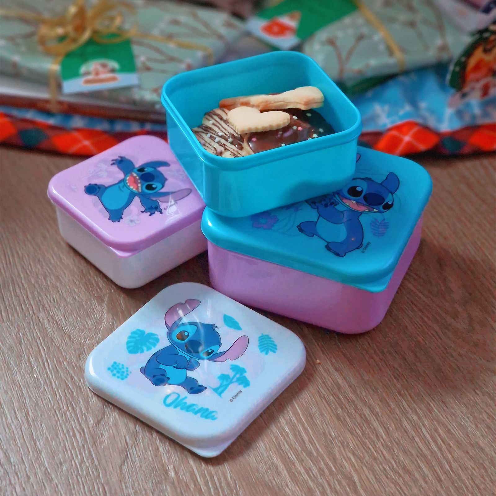 Stitch Lunchbox 3-piece set - Lilo & Stitch | Elbenwald