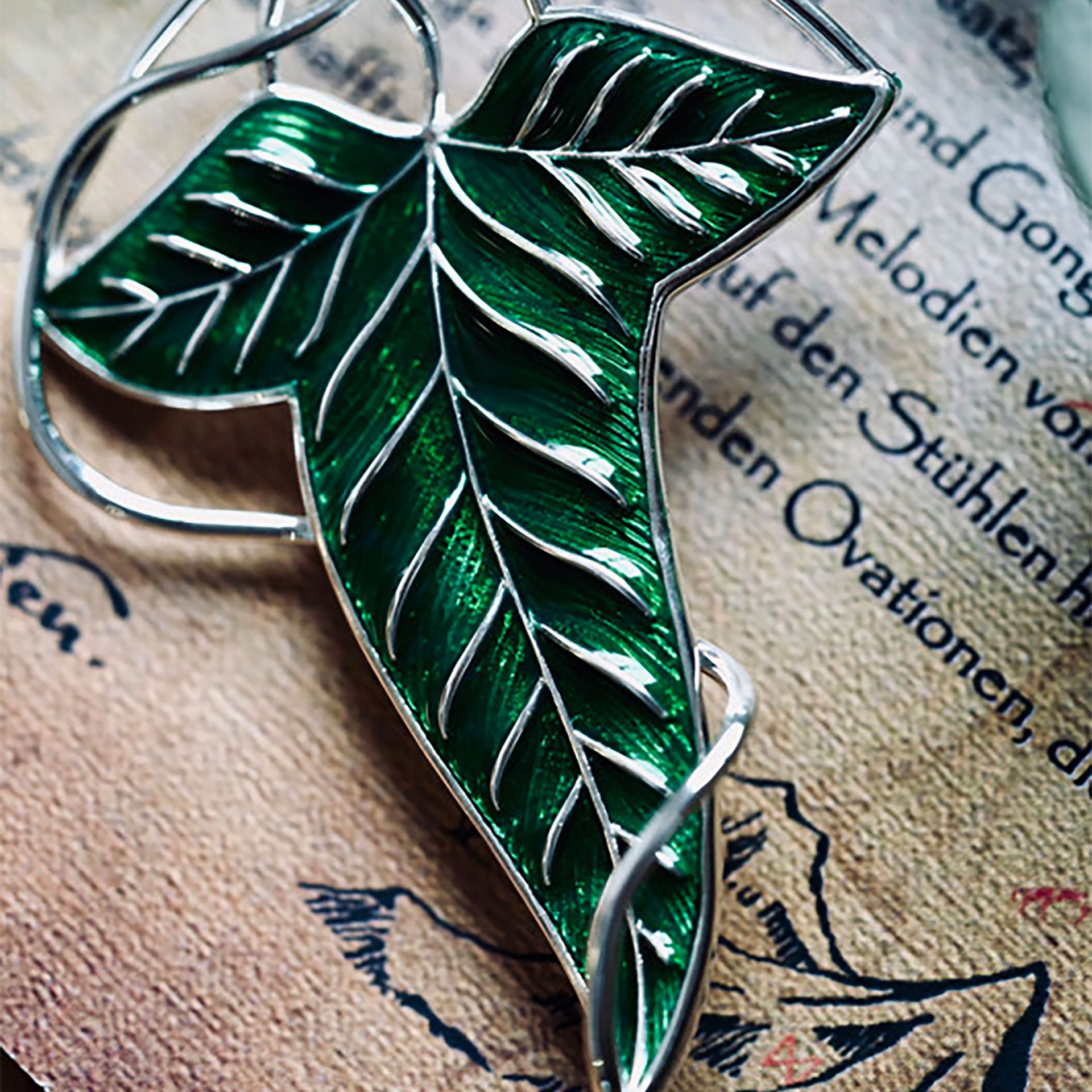 Blattbrosche Herr Der Ringe