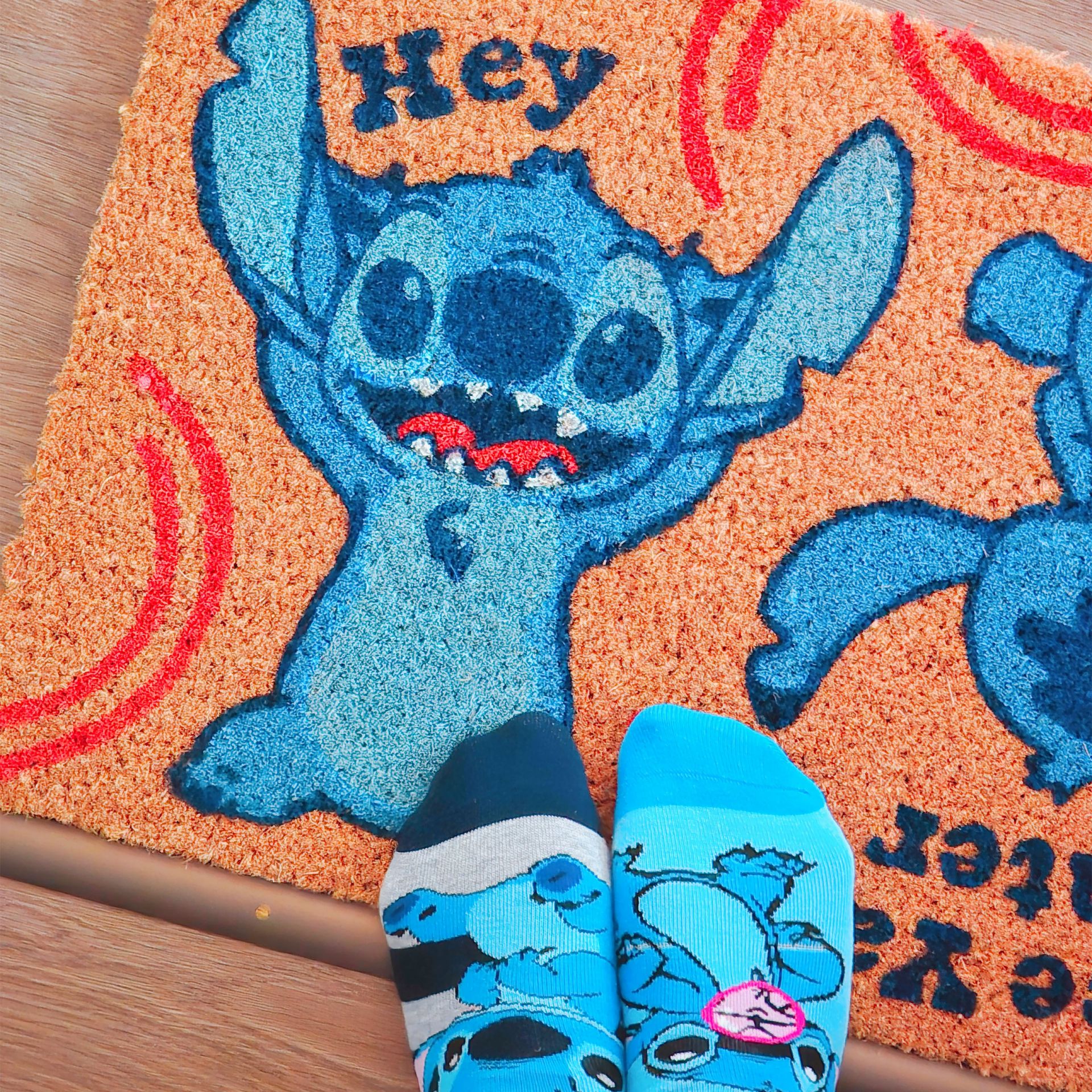 Stitch Hey See Ya Later Doormat - Lilo & Stitch | Elbenwald