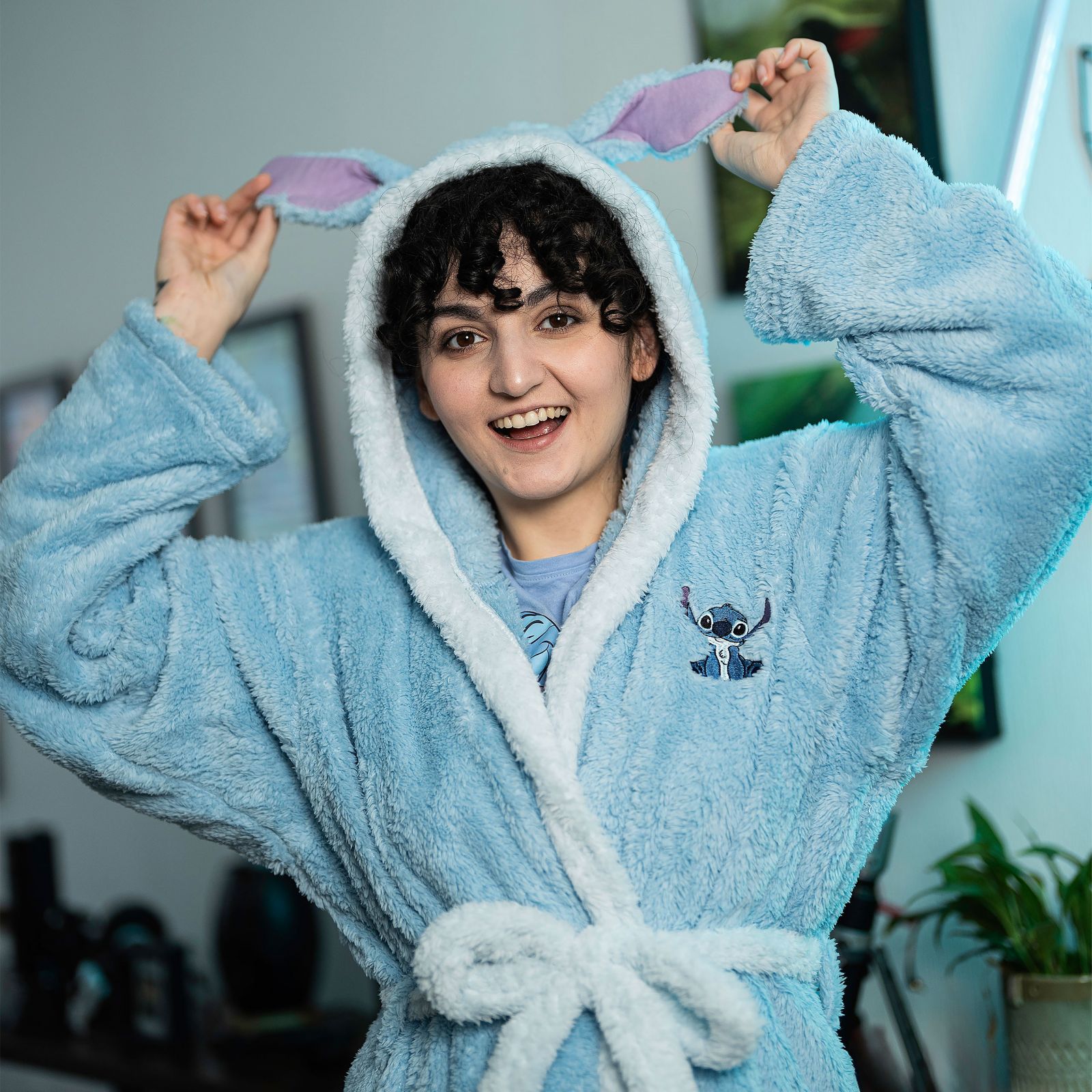 Stitch Bathrobe - Lilo & Stitch | Elbenwald
