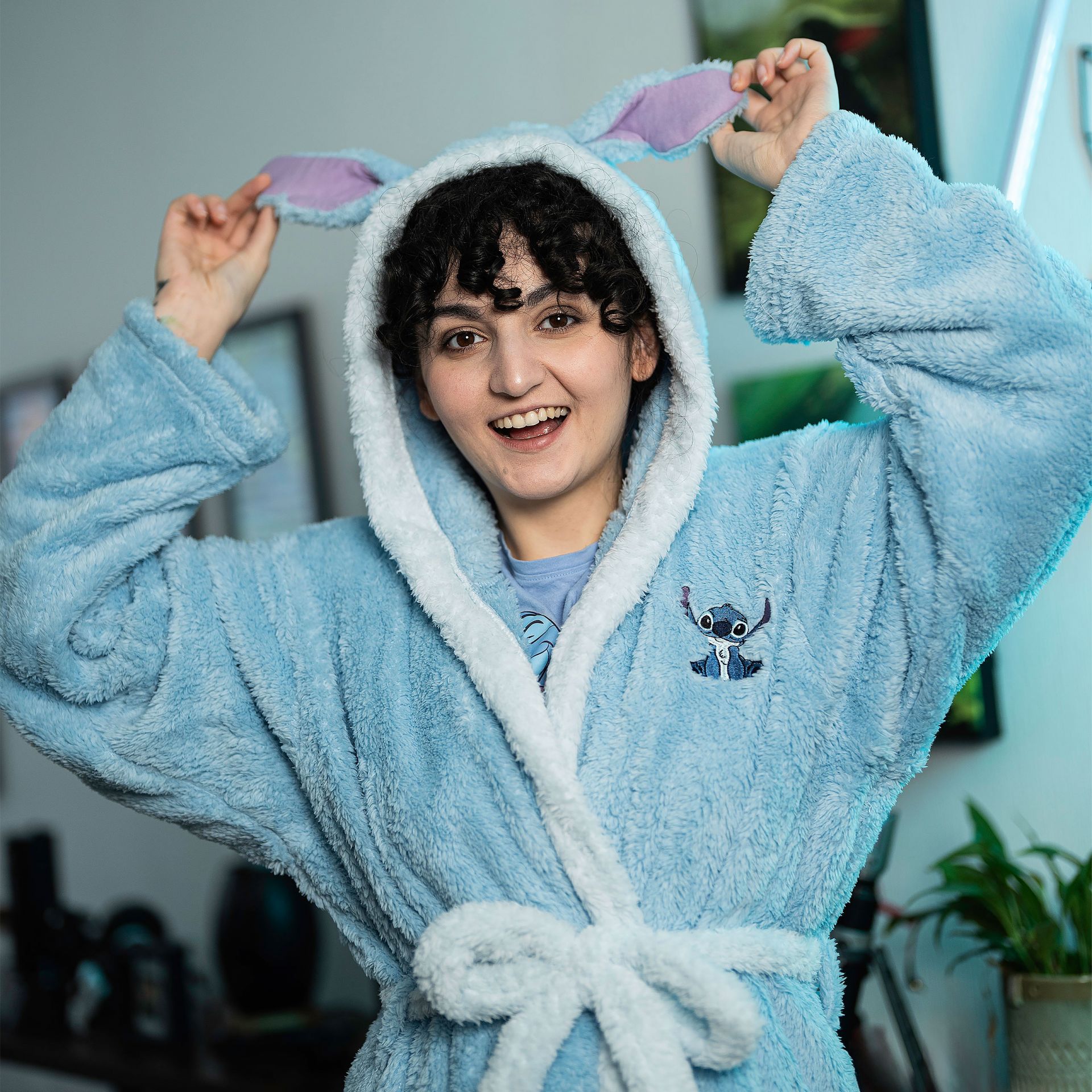 Stitch Bathrobe - Lilo & Stitch | Elbenwald