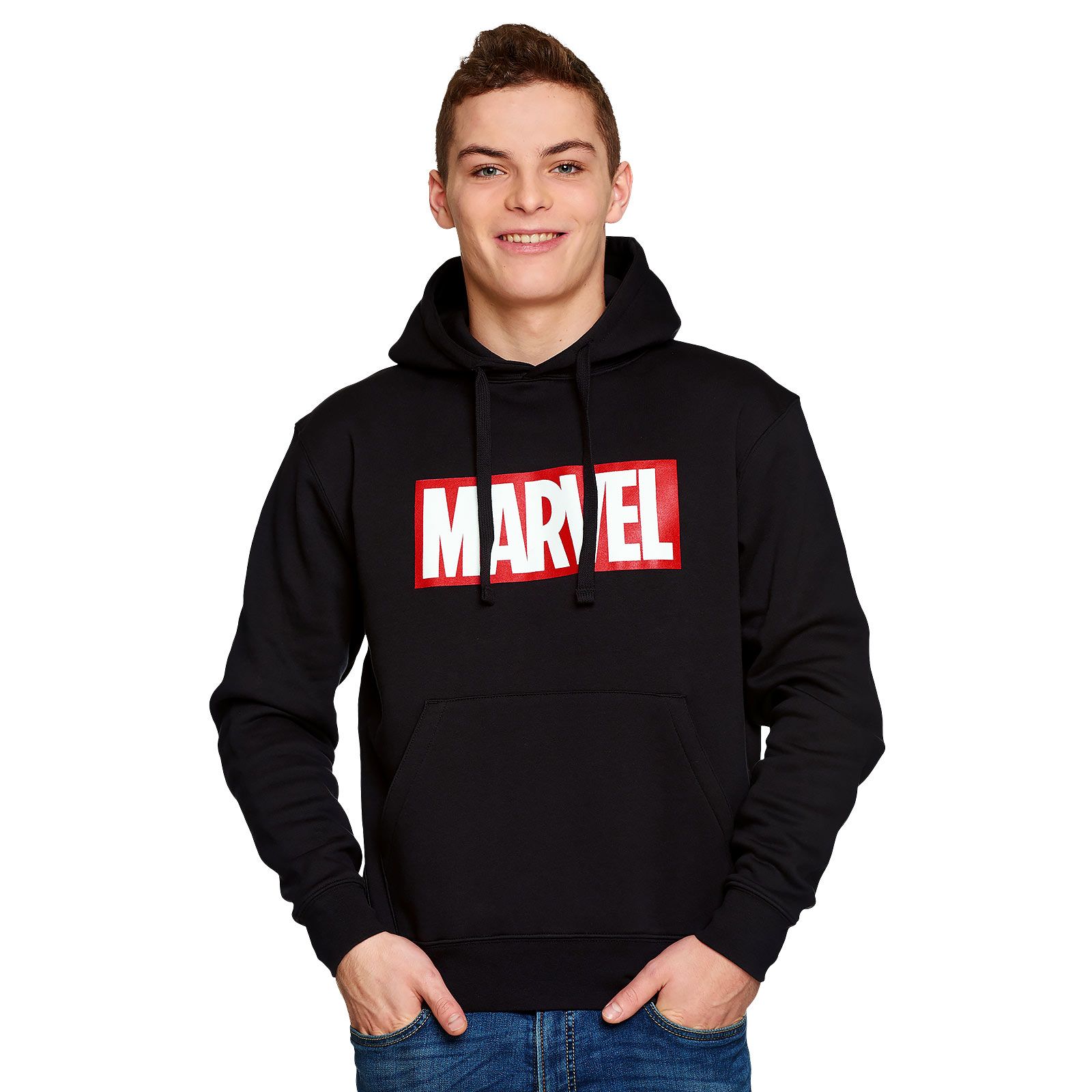 Marvel - Logo Hoodie Black | Elbenwald