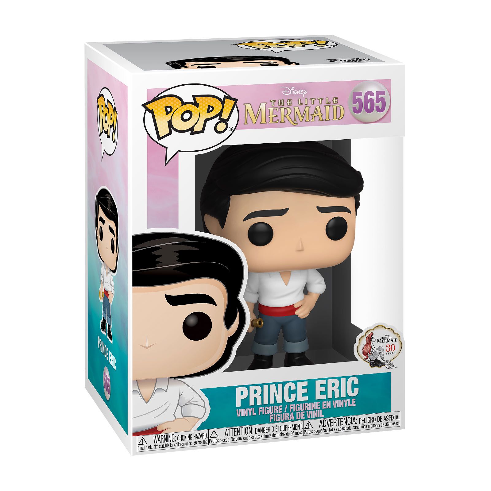 Arielle - Prinz Eric mit Fernrohr Funko Pop Figur | Elbenwald