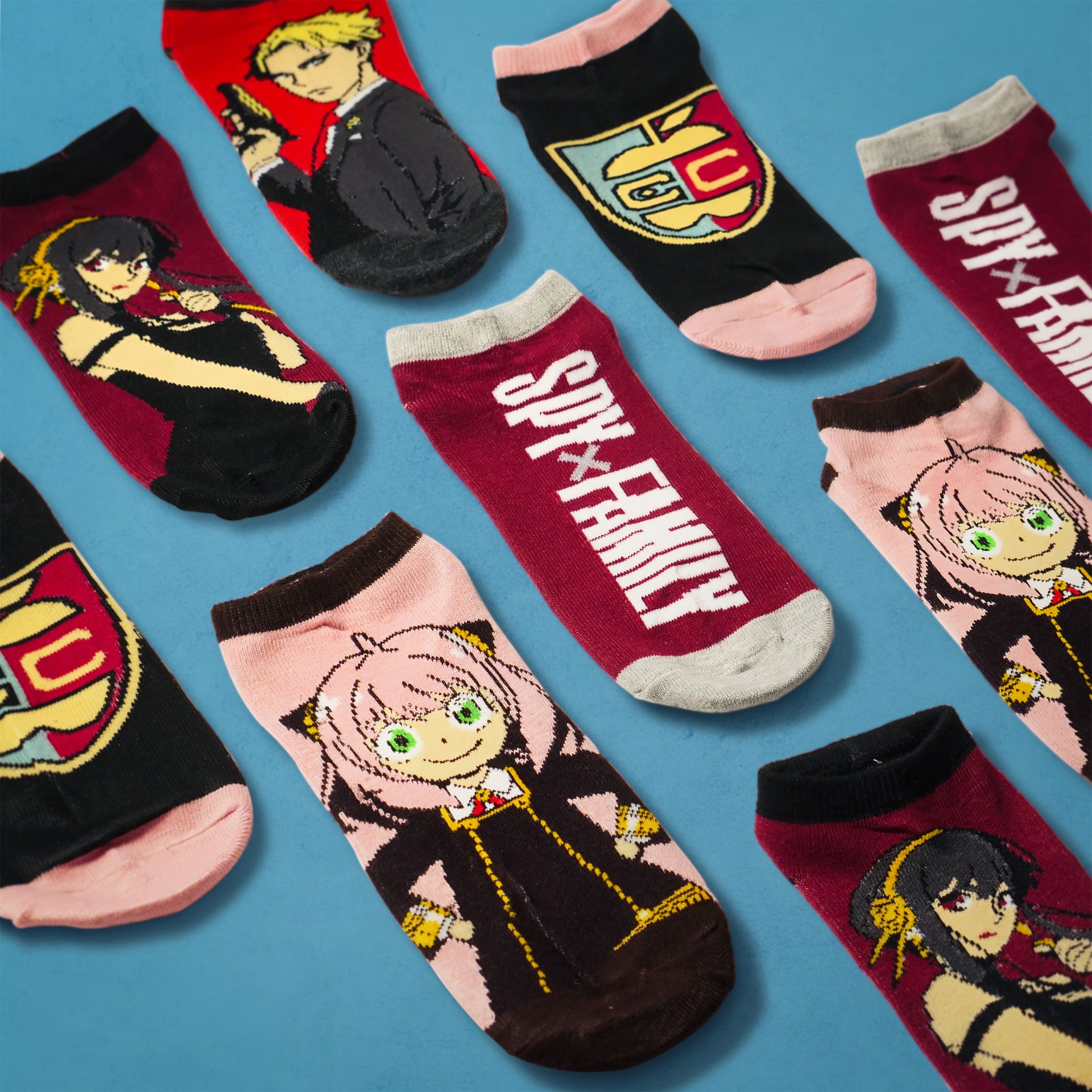 Spy x Family - Characters Socks 5 Set | Elbenwald