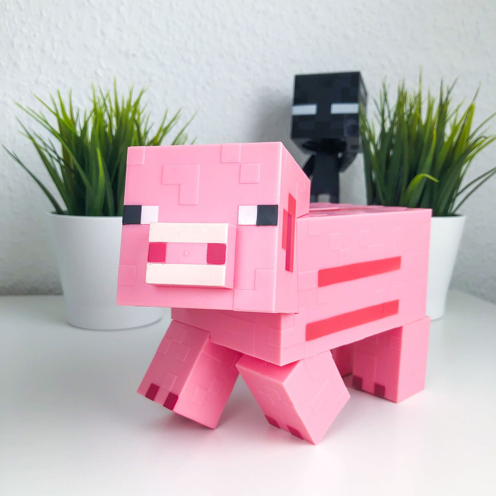 Minecraft - Pixel Schwein Spardose | Elbenwald