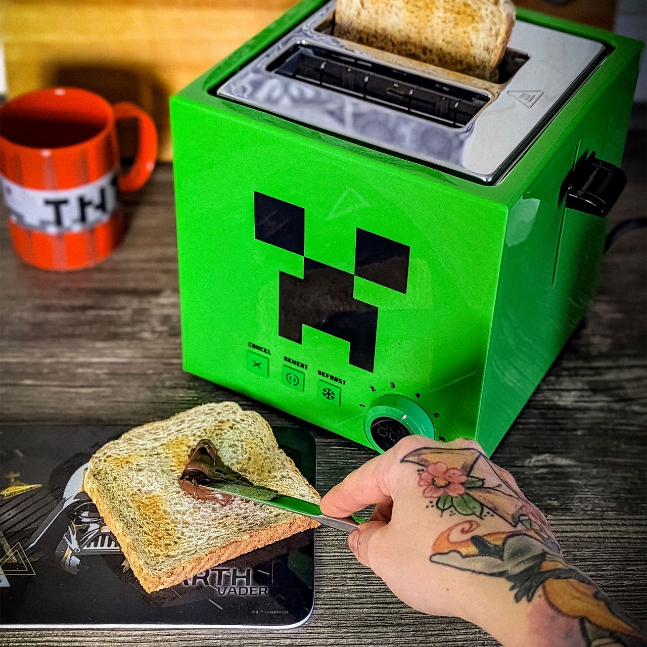 Minecraft - Creeper Toaster | Elbenwald