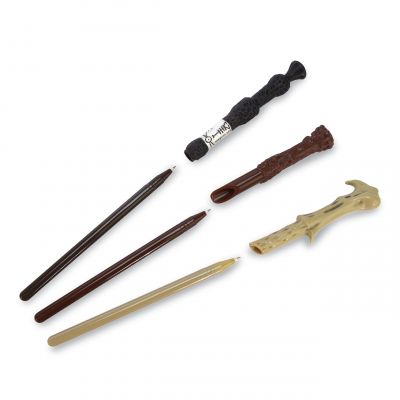 Harry Potter - Hogwarts Magic Wand Pens 3-piece Set | Elbenwald